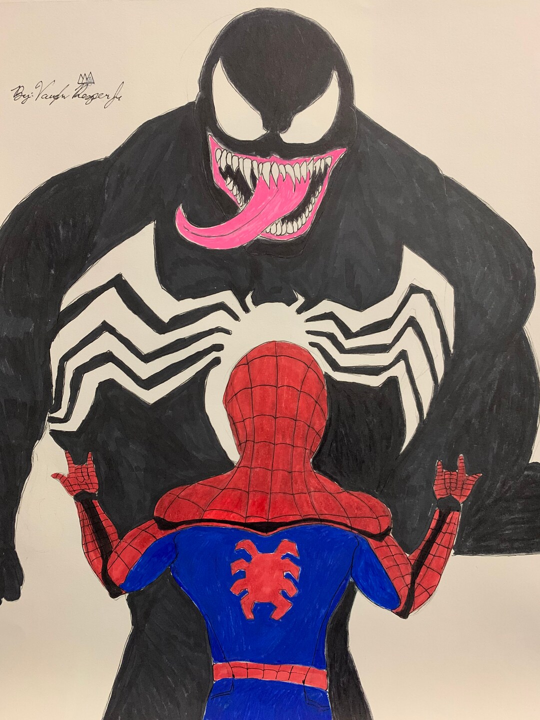 Spidey Vs Venom - Etsy