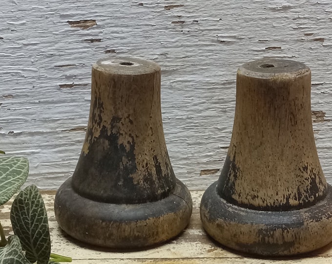 Black Chippy Finial,farmhouse Rustic Decor, Salvaged Wood Decor ...