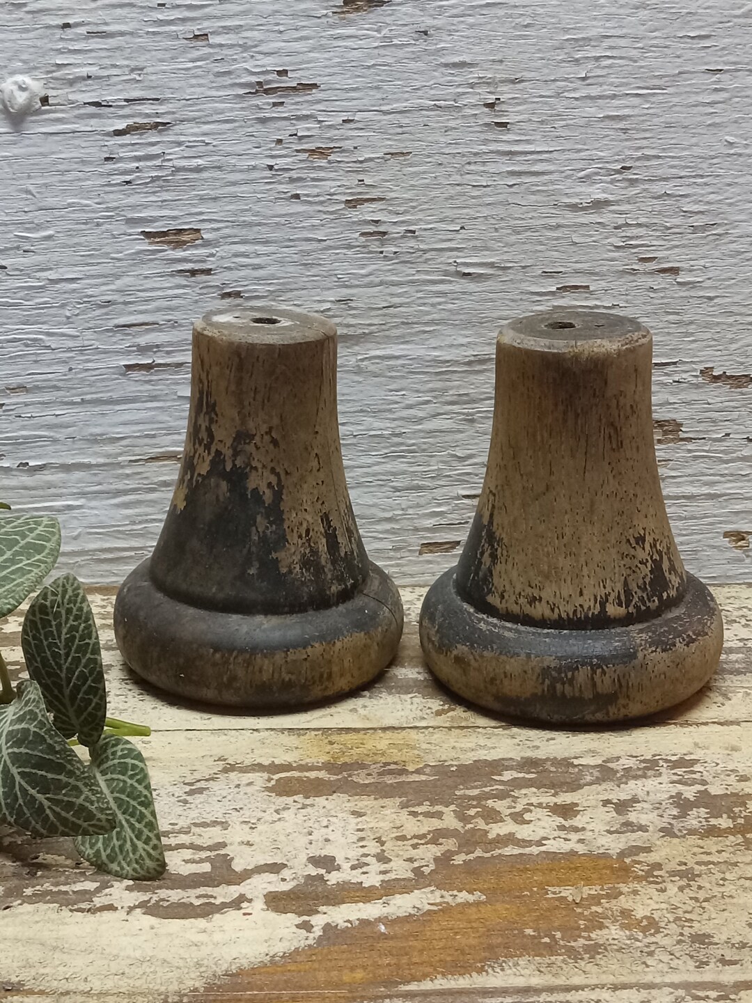 Black Chippy Finial,farmhouse Rustic Decor, Salvaged Wood Decor ...