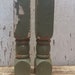 2 Green Peely Chippy Wood Spindle Post, Spindle Post Farmhouse Shabby ...