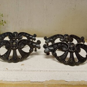 4 Large Antique Dresser Pulls Vintage Farmhouse Fixerupper - Etsy