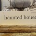Vintage Inspired Haunted House Flash Card - Fall Decor - Etsy