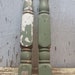 2 Green Peely Chippy Wood Spindle Post, Spindle Post Farmhouse Shabby ...