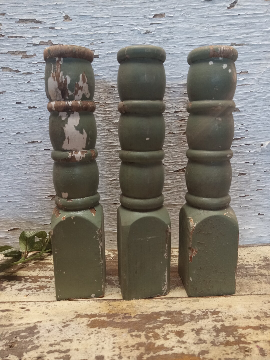 1 Vintage Salvage Wooden Spindle, Primitive Farmhouse Rustic Decor ...