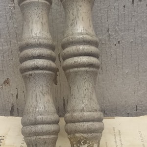 2 Reclaimed Spindles,reclaimed Spindle Post Farmhouse,shabby Chic ...