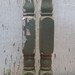 2 Green Peely Chippy Wood Spindle Post, Spindle Post Farmhouse Shabby ...