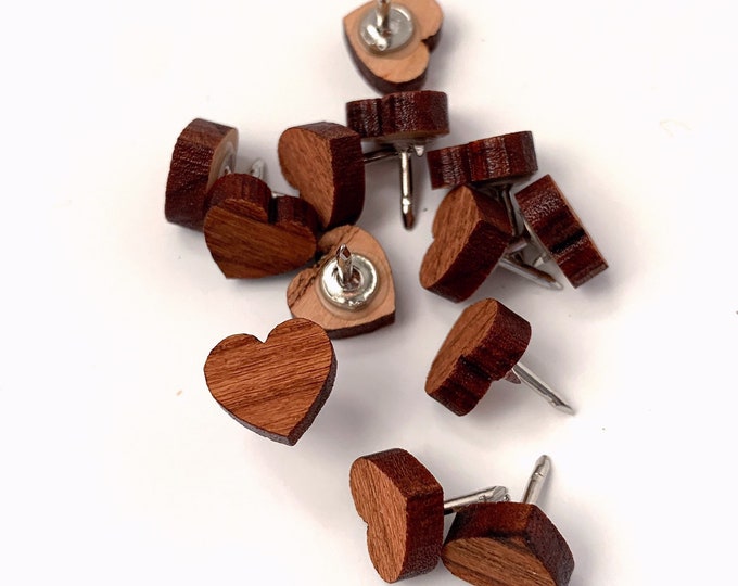 Pink Push Pins, Pink Flower Thumbtacks, Bulletin Board or Cork Board ...