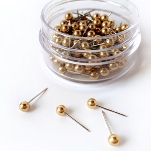 small head push pins