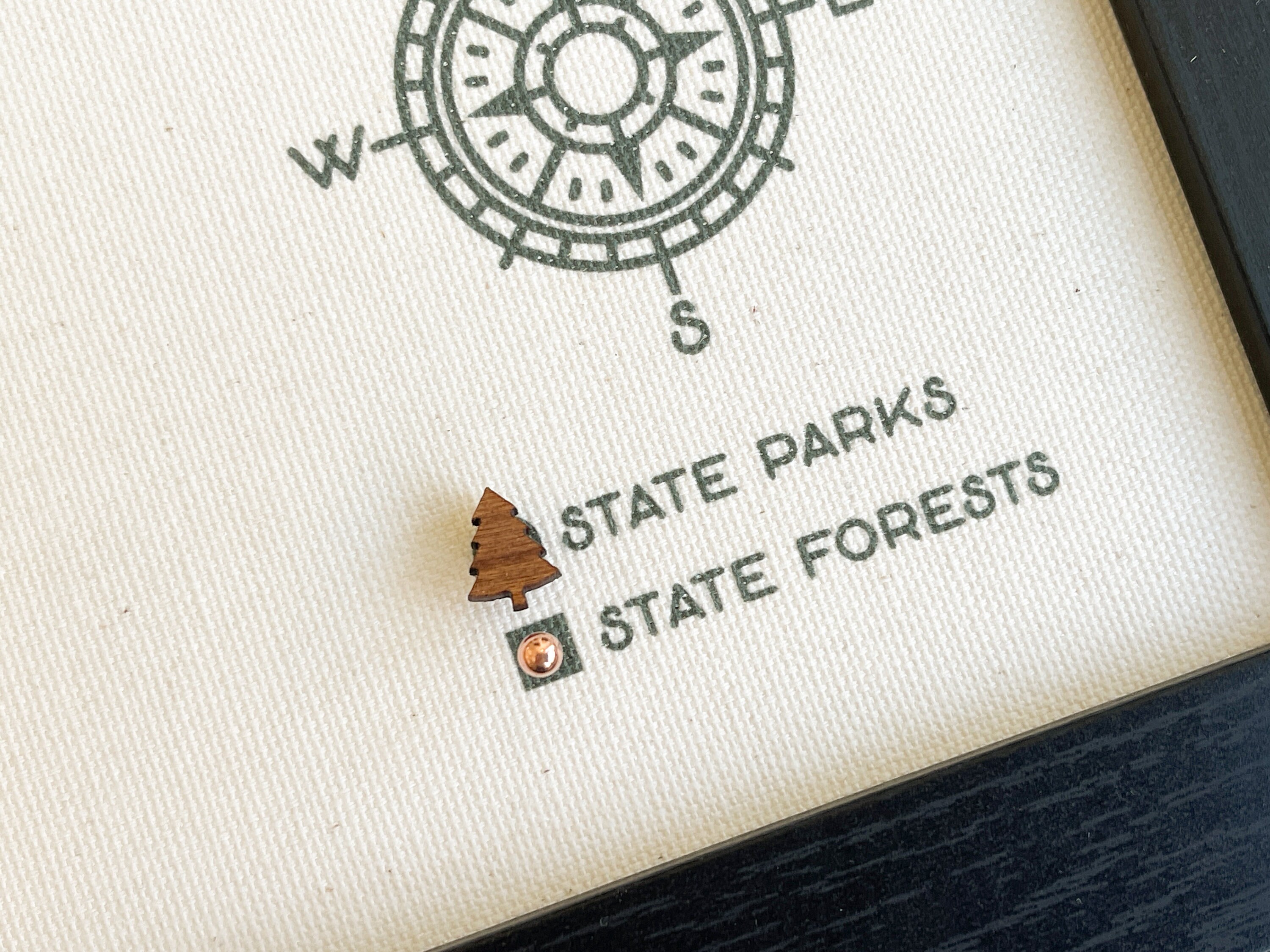 West Virginia State Park Push Pin Map, Wooden Tree Pins, Custom Wedding ...
