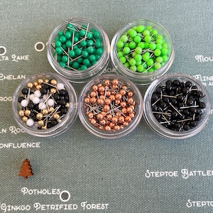 Florida State Park Push Pin Map: Adventure Tracker, Wooden Tree Pins - Etsy
