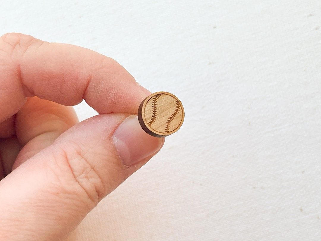 Wooden Baseball Sports Pins, Sport Map Tracking Pins, Wood Thumb Tack ...