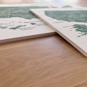 DIY National Park Push Pin Map With Tree Push Pins Great - Etsy