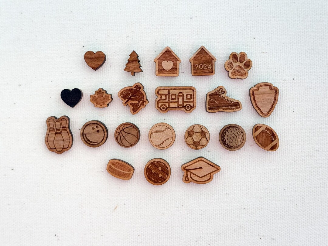 Wooden Map Pins: Story Map Tacks, Pin Board Fillers - Etsy