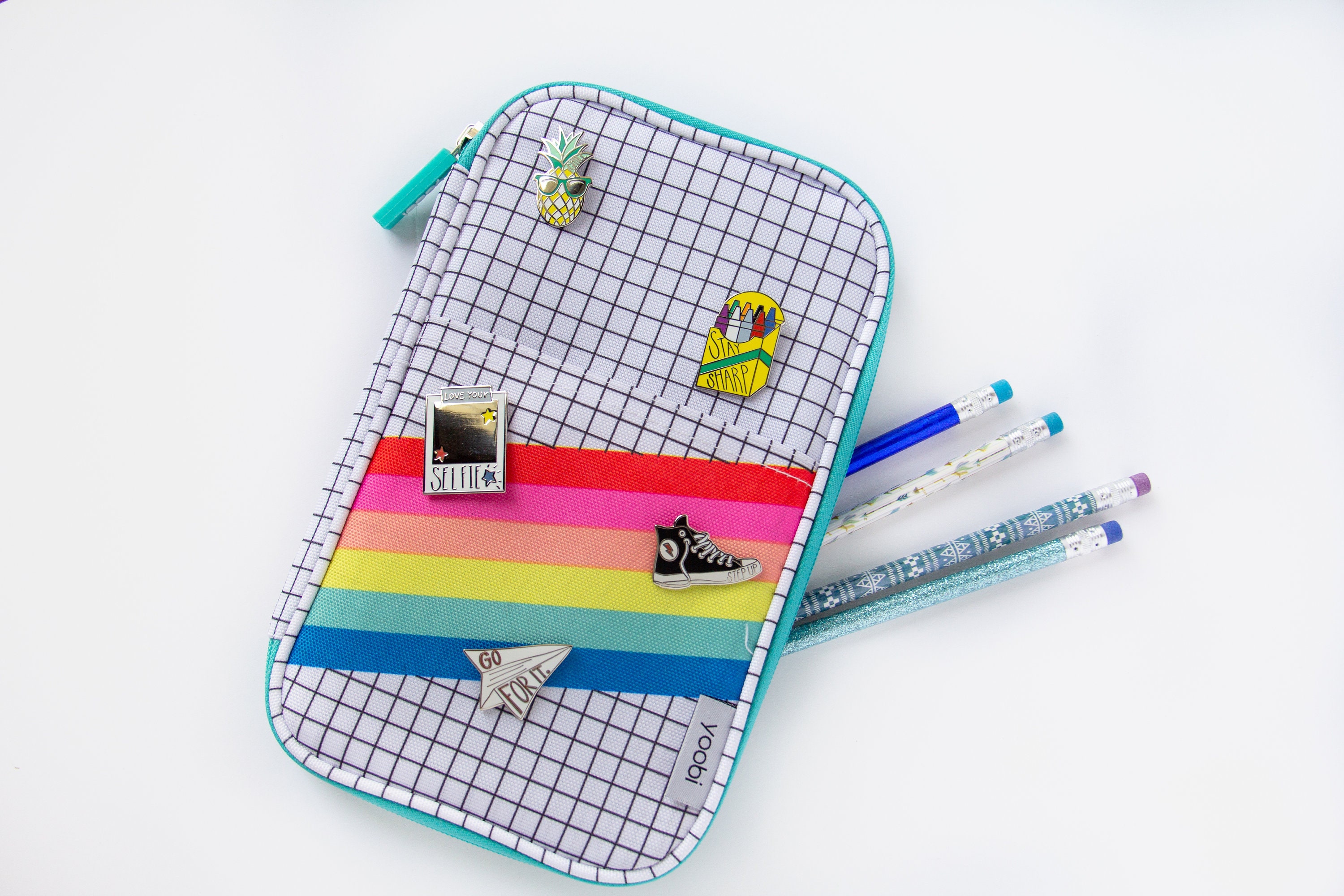 Teacher Enamel Pin, Backpack Pins, Crayon Enamel Pin, Positive Pins ...