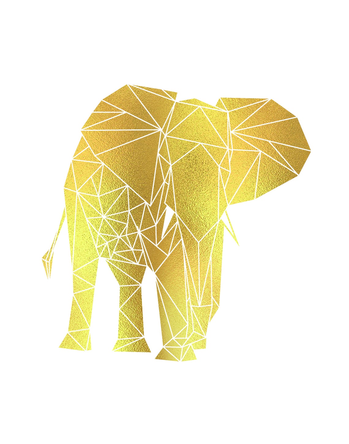 Gold Safari Nursery Decor PRINTABLE Animal Nursery Style Wall - Etsy