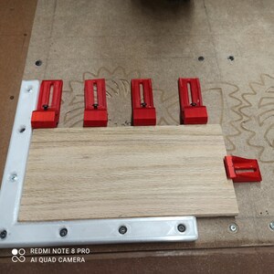 CNC Pressure Clamps and Hold Down (for M5 or 1/4" Spoilboard Inserts ...