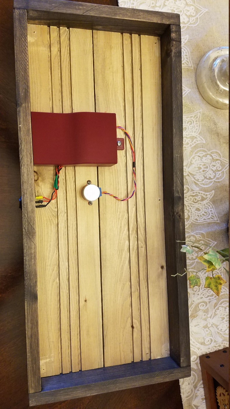 Living Gear Art 3D Printed Gears and Hand Made Wooden Frame - Etsy