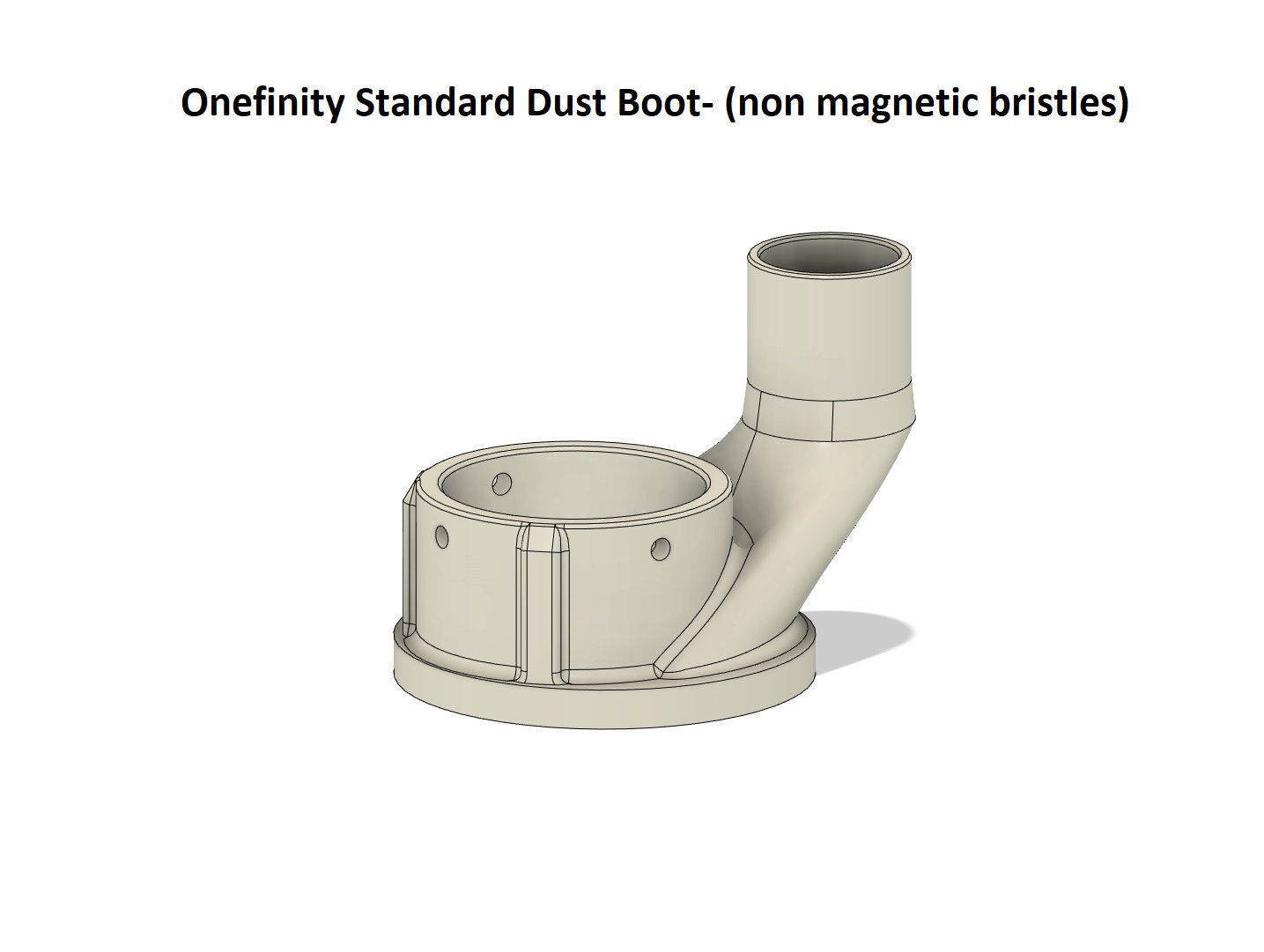 Dustimator © for Onefinity CNC Standard Dust Shoe for Makita RT0701C ...