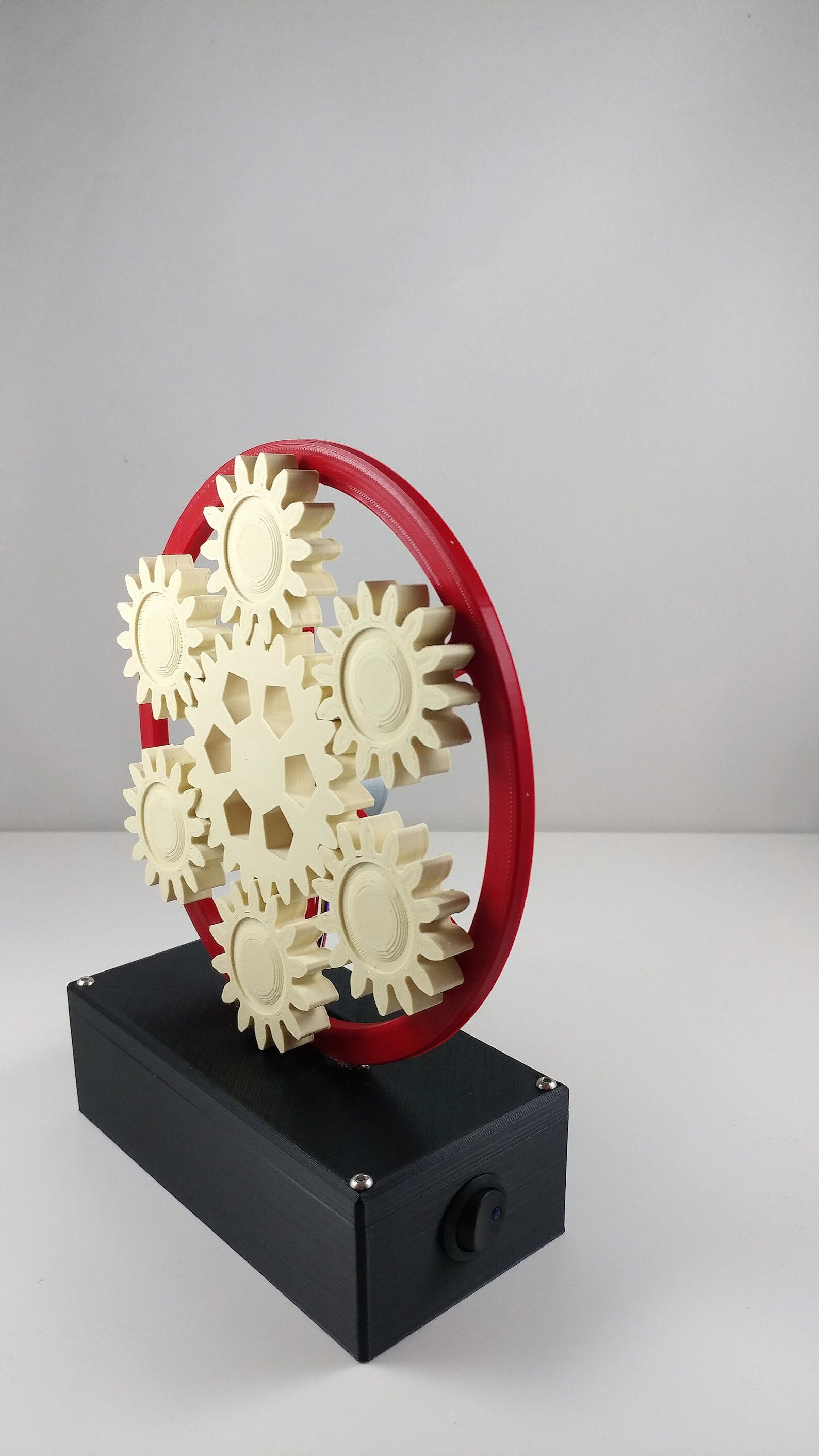 8 Living Gear Desk Art 3D Printed Motorized Gears - Etsy