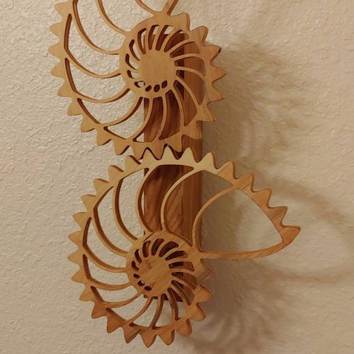 Nautilus Gears Living Wall Art - Etsy