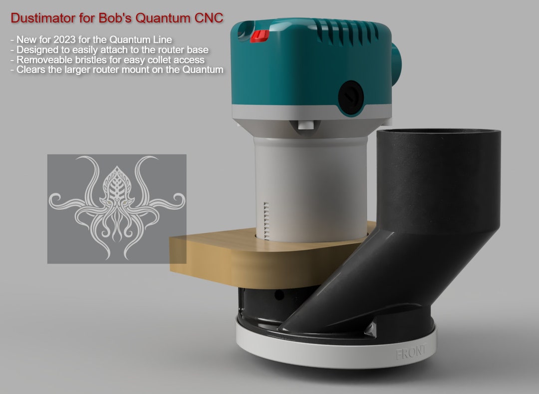 New for 2023 --- Dustimator © for Bob's Quantum CNC - Makita RT0701C ...