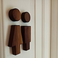 Restroom Sign - Etsy