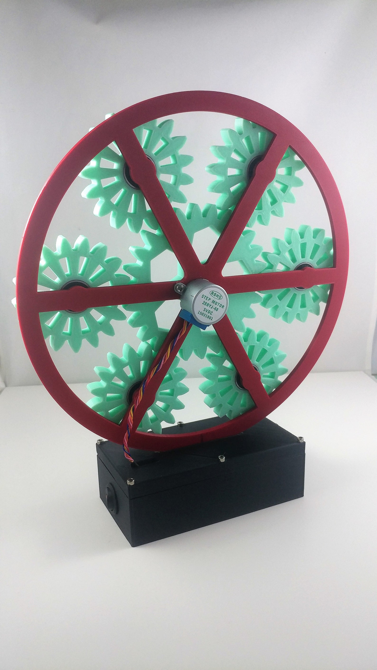 12 Living Gear Desk Art 3D Printed Motorized Gears - Etsy
