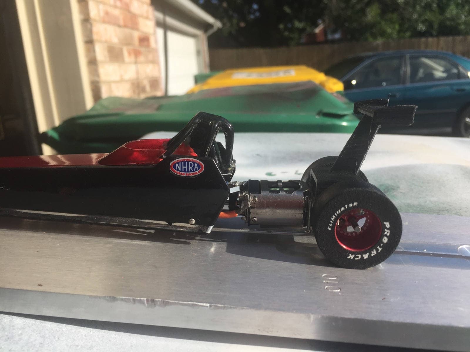 SLA Laser Printed 1/24 Scale Dragster Slot Car Spoiler | Etsy