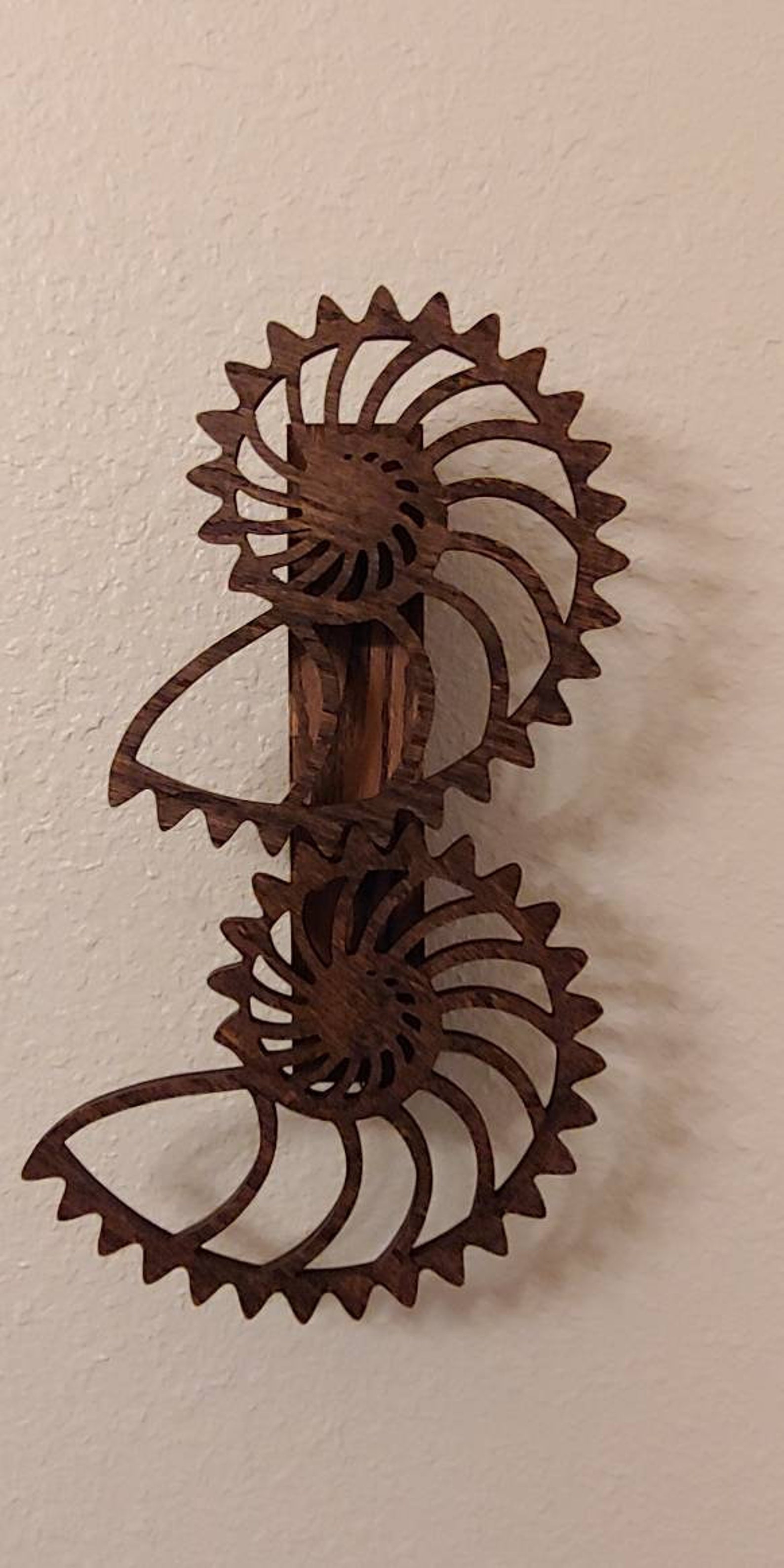 Nautilus Gears - Living Wall Art - Etsy