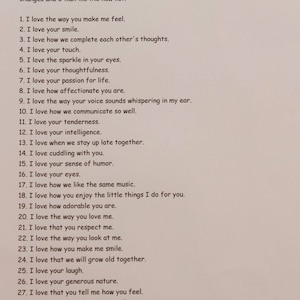 Personalized Love Pills, Secret Love Messages, 100 Reasons I Love You ...