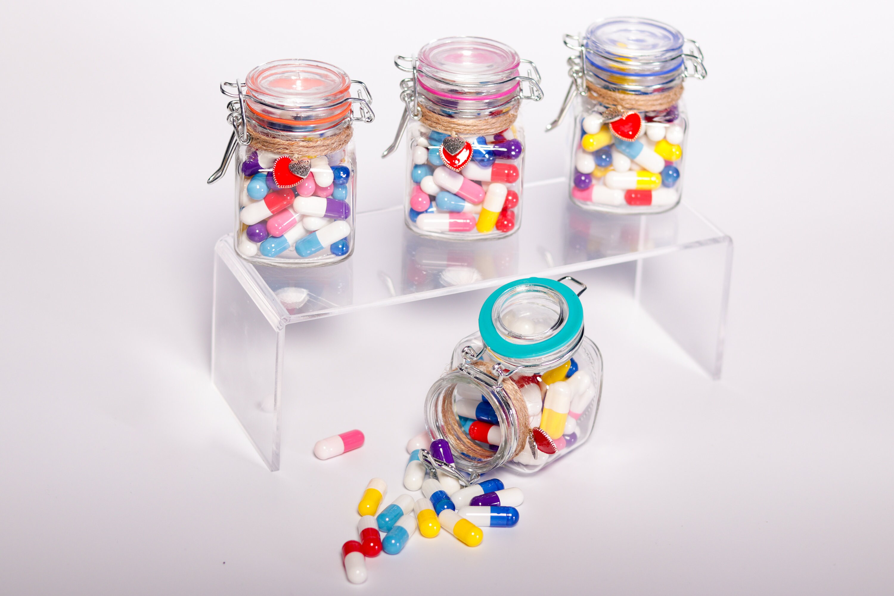 50 Messages in A Bottle/ A Daily Dose/ Capsules for Friendship, Love ...