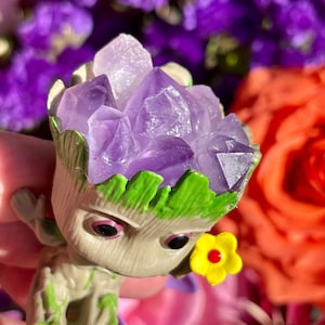 Baby Groot Amethyst - Etsy