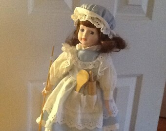 Wooden spoon doll | Etsy