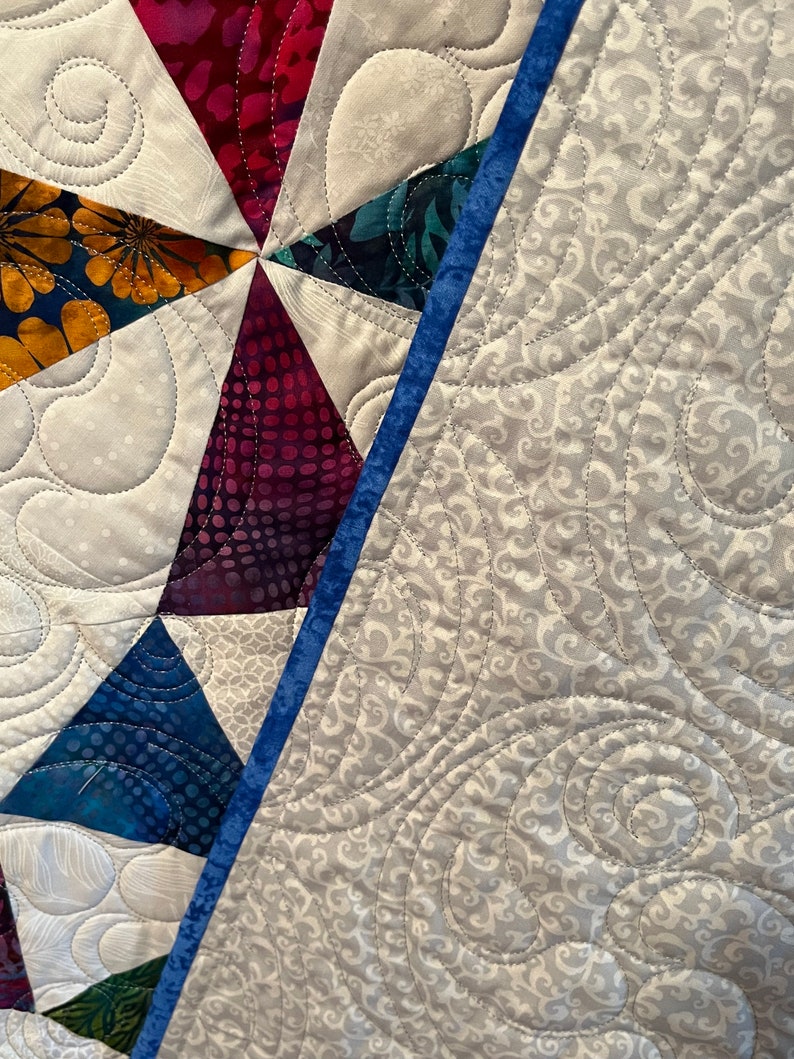 Quilt, Roundabout Pattern, Full Sz 76x87 - Etsy