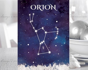 Star Celestial Table Numbers Starry Night Galaxy Astronomy | Etsy