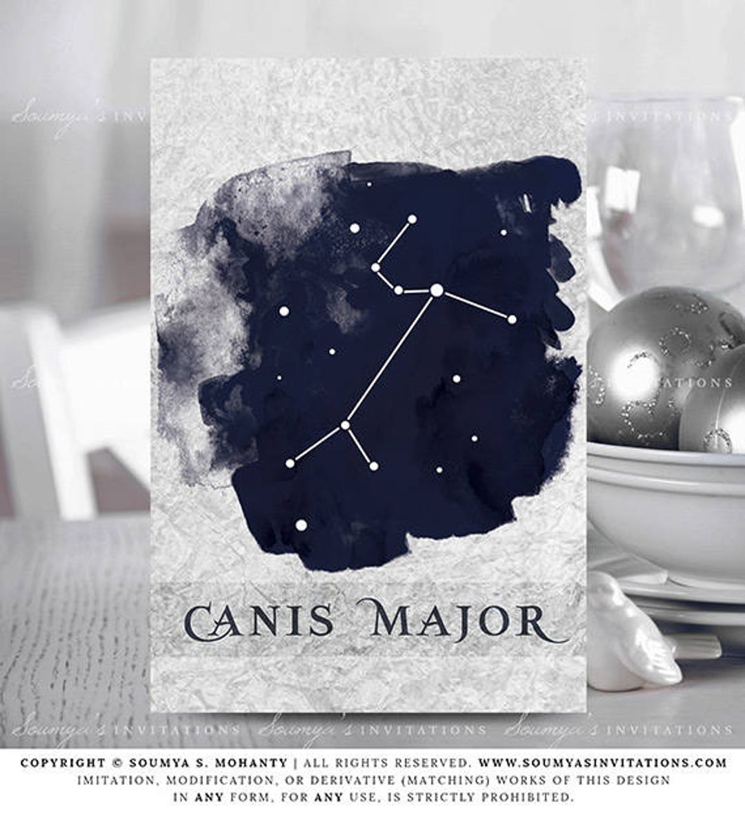 Constellation Star Wedding Table Numbers Celestial Galaxy - Etsy