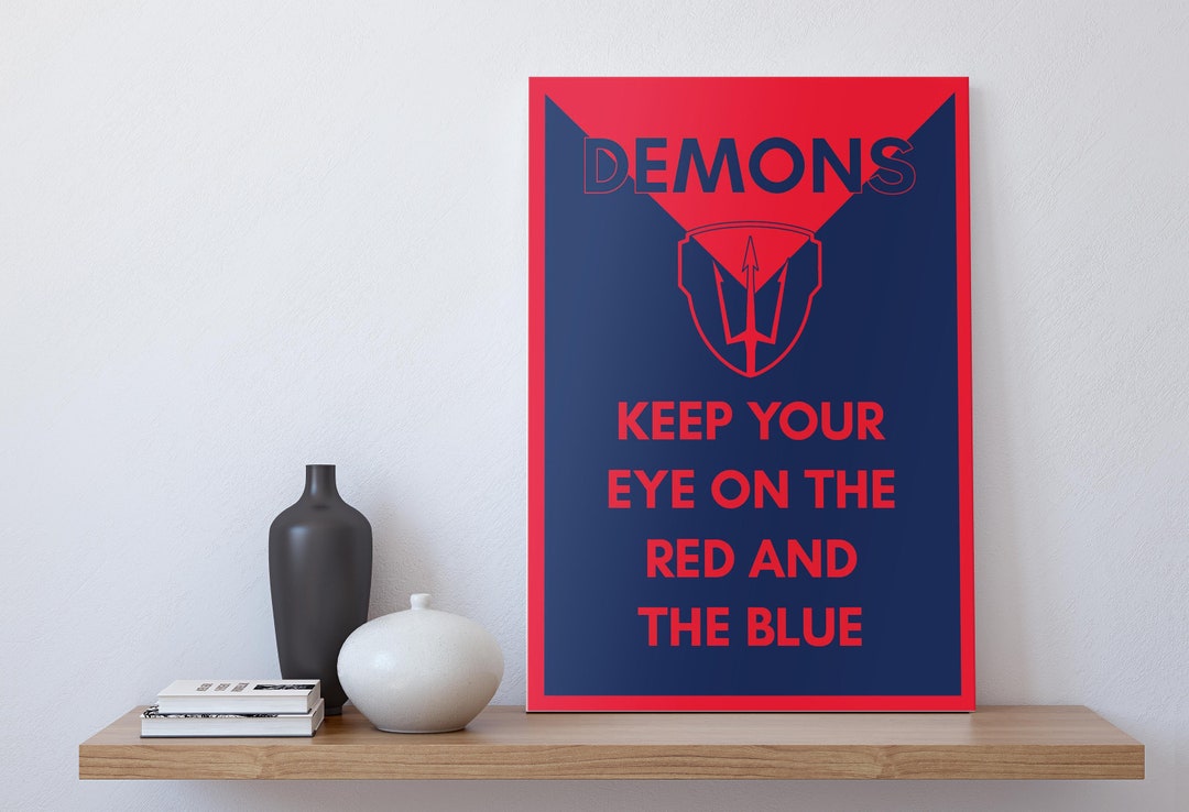 Demons Team Song A3 Printable Poster, Wall Art, Printables Poster ...