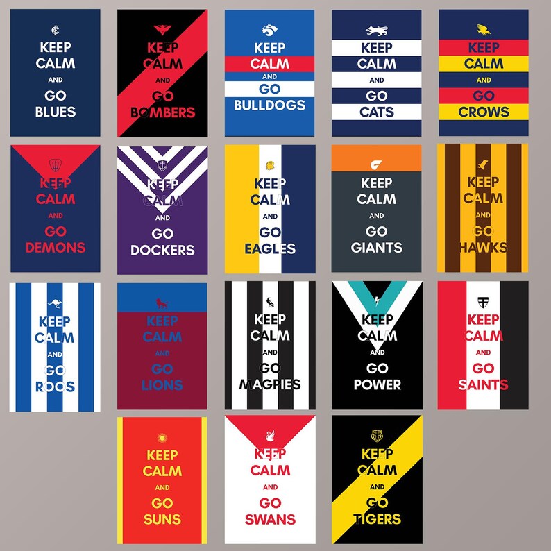 Keep Calm and Go Eagles A3 Printable Poster, Wall Art, Printables ...