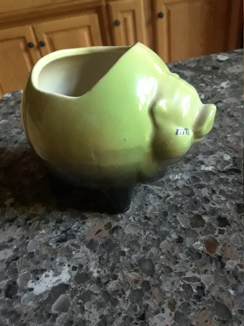 Shawnee Pottery Roly Poly Pig Planter - Etsy