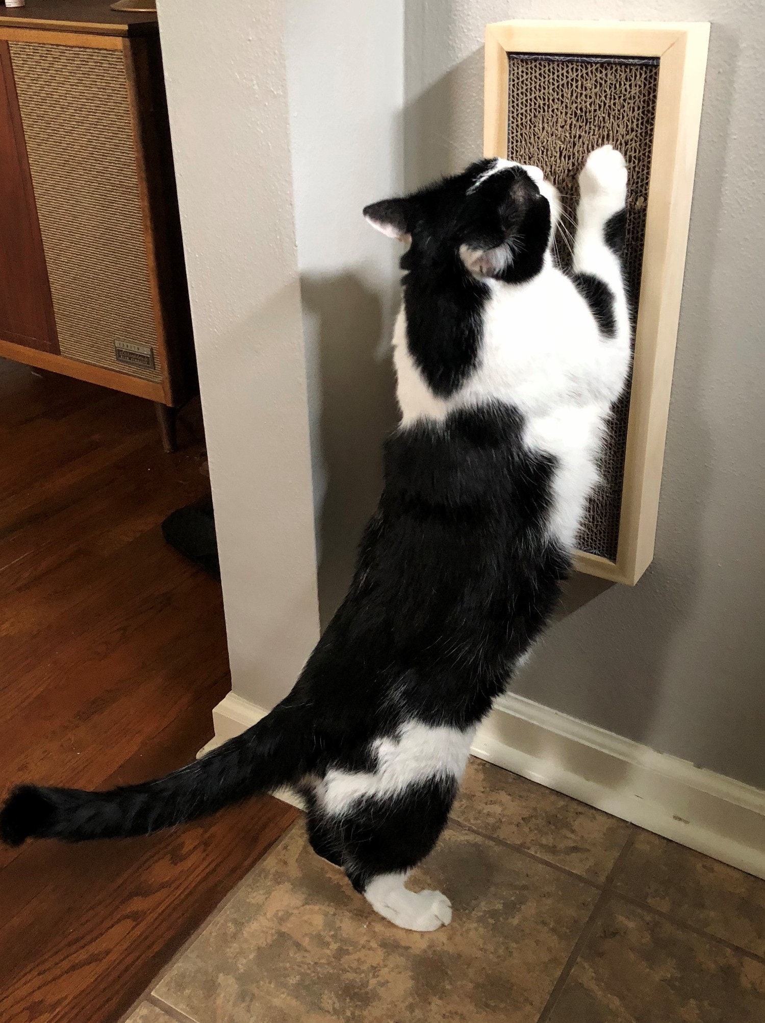 Wood Frame for Cardboard Cat Scratcher - Small - Etsy