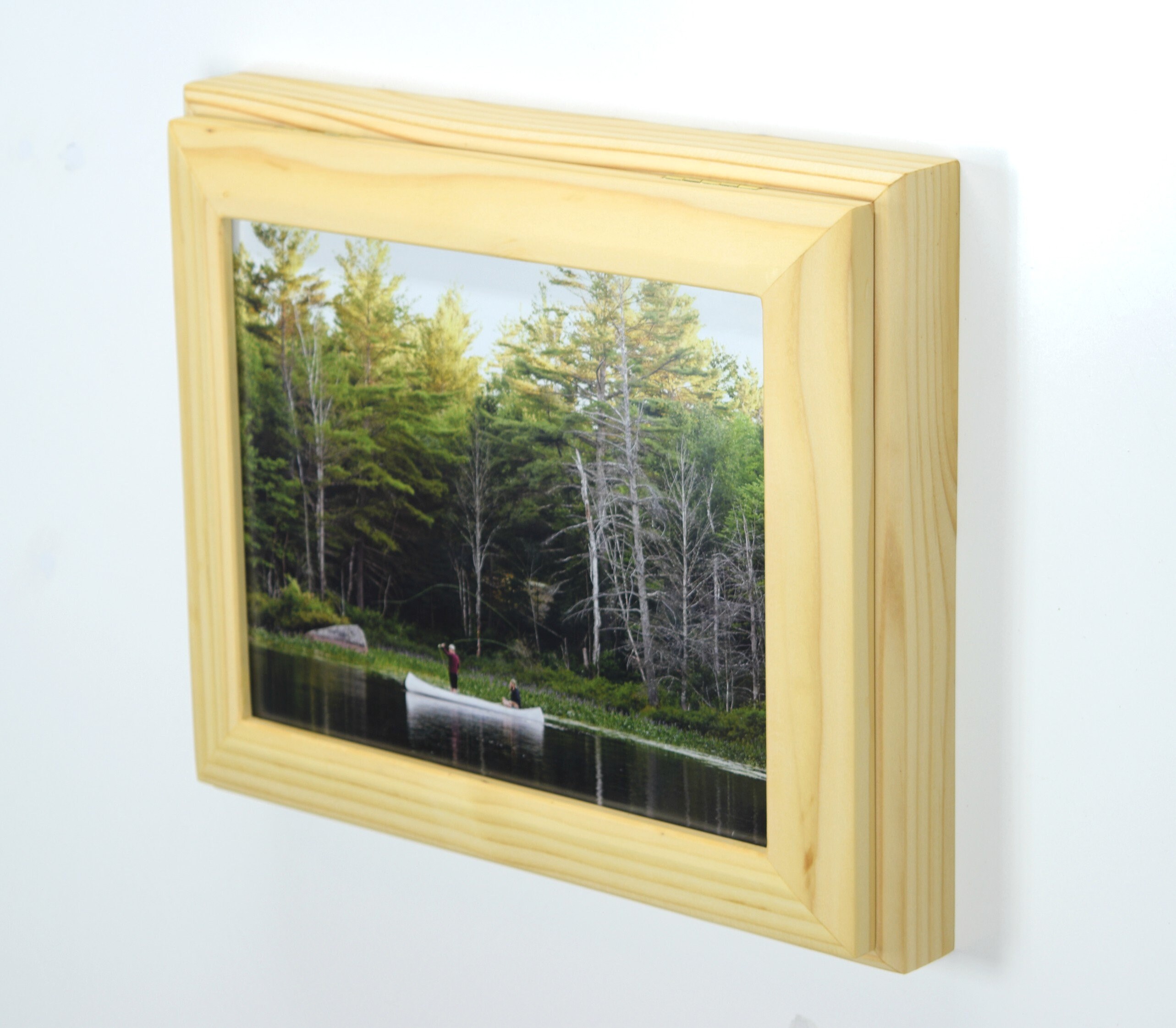 Concealment Picture Frame Case Self Defense Compartment - Etsy