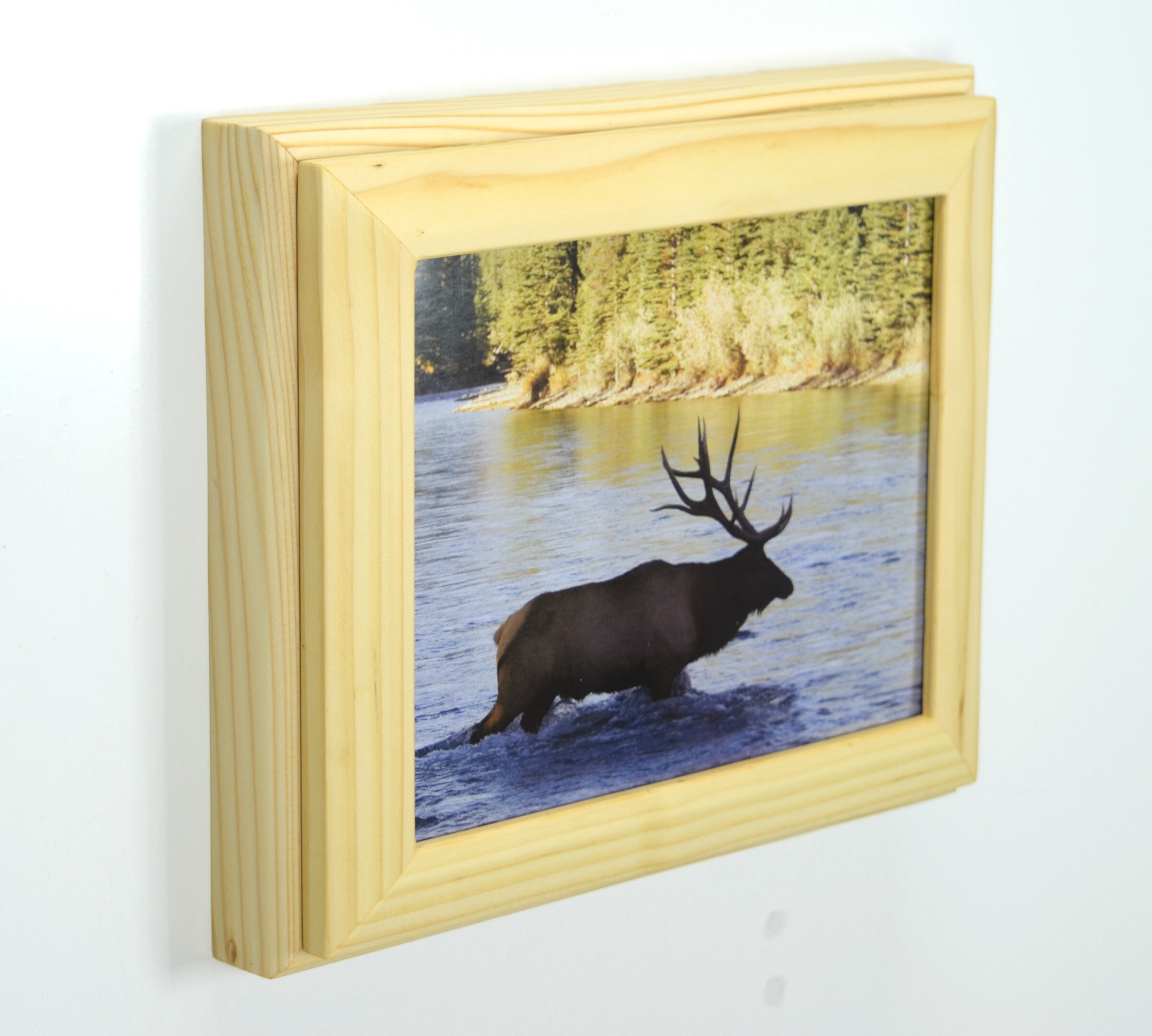 Concealment Picture Frame Case Self Defense Compartment - Etsy