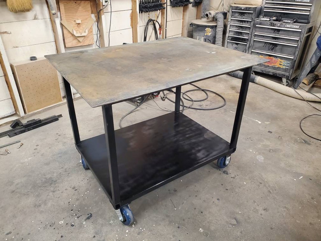 Welding Table DIY Plans: Steel Fabrication, Fixture Assembly (PDF ...