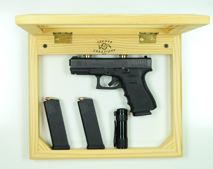 Concealment Picture Frame Case, Self Defense Compartment, Handgun ...