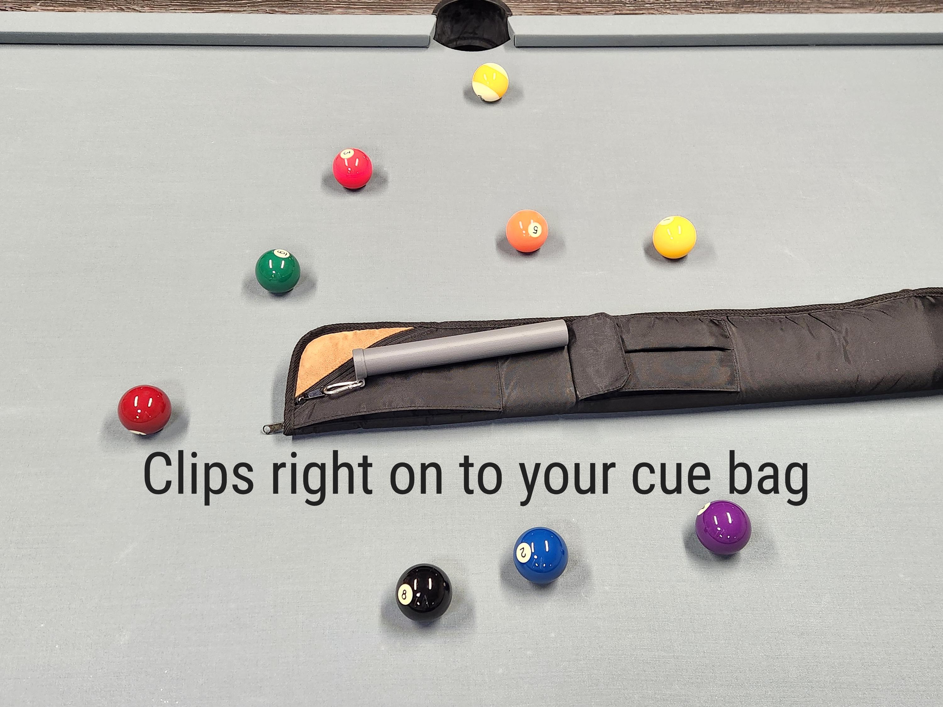 Flat Pool Rack Storage Case, Billiard Rack Travel Tube, Magic Perfect ...