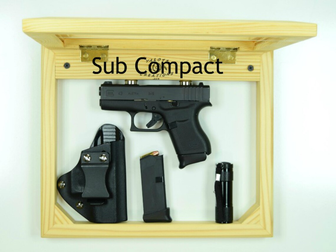 Concealment Picture Frame Case Self Defense Compartment | Etsy