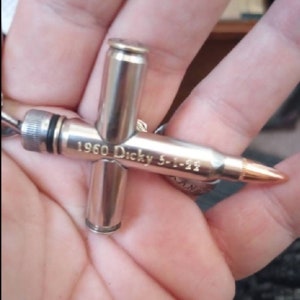 Fallen Soldier Bullet Cross Pendant brass or Nickel Plate - Etsy