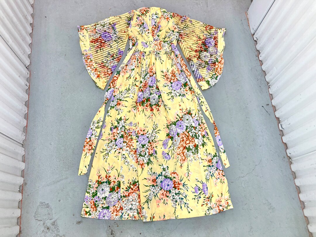 Vintage Ethereal Bohemian Hippie Dress, Womens Size XS Small or 30ish ...