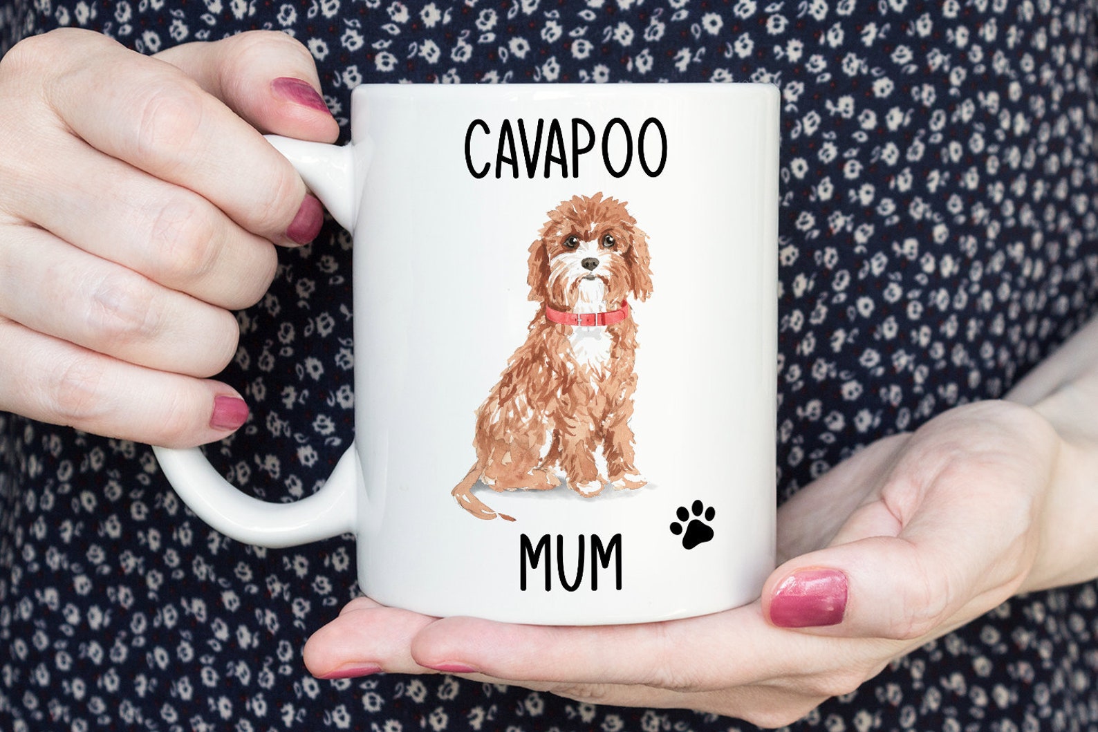Cavapoo Mum Mug - Etsy UK