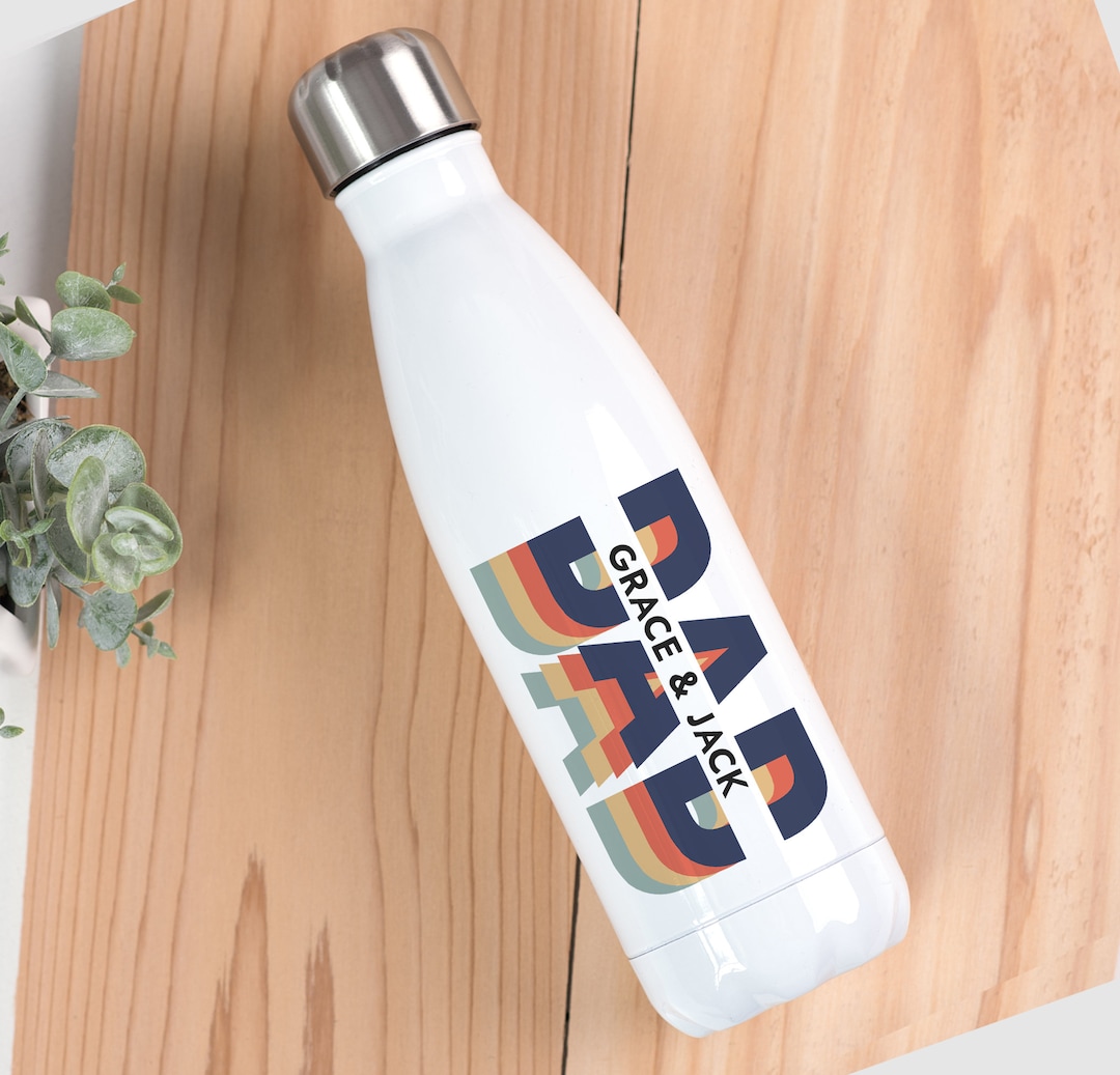 Dad Water Bottle, Custom Dad Gift, Father's Day Gift - Etsy